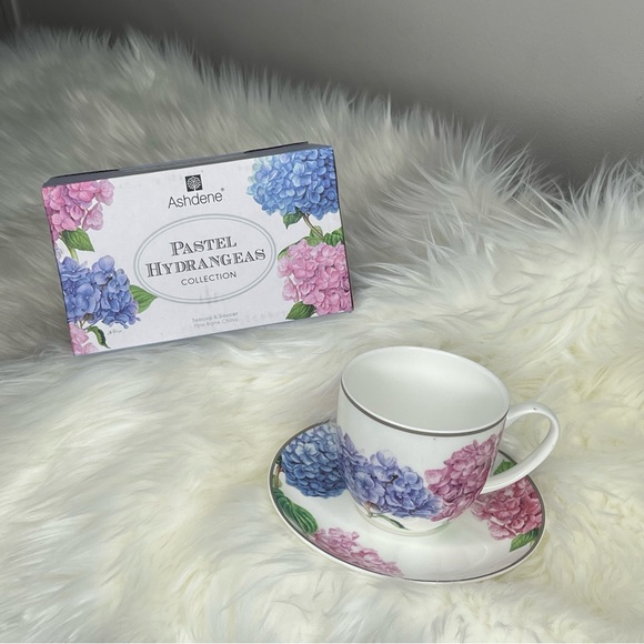 Ashdene | Dining | Ashdene Pastel Hydrangeas Collection Floral Tea Cup ...